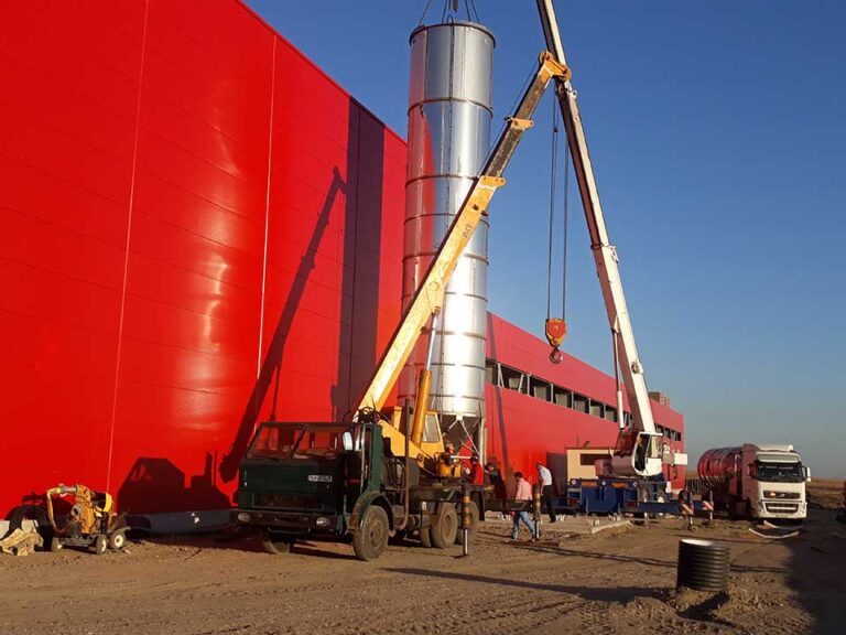 Trei silozuri industriale pentru Tehnoworld SRL - CM